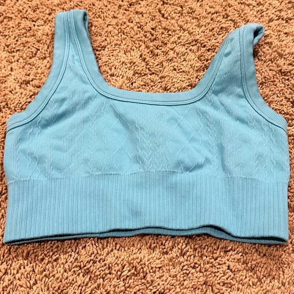 JoyLab | Intimates & Sleepwear | Joylab Cable Knit Print Sports Bra ...